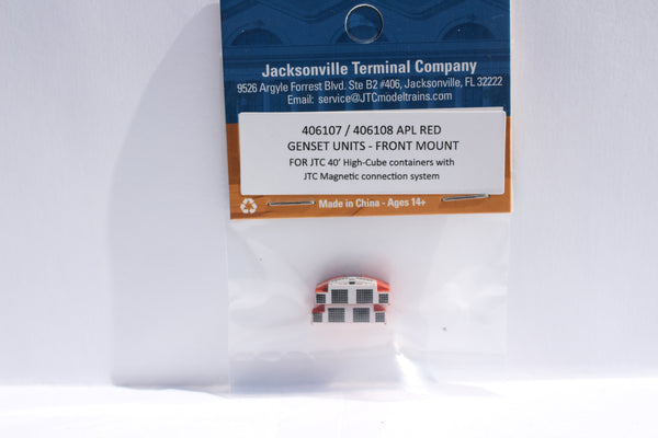 Genset 2 pack, JTC 406100 (JTC Exclusive) – JTC MODEL TRAINS